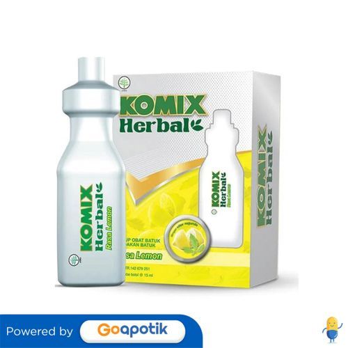 Komix Herbal Rasa Lemon 15 Ml Box 4 Tube | Lazada Indonesia