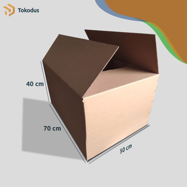 Kardus Karton Box 70x50x40 cm Dus Packing Besar Pindahan Tebal Jumbo ...