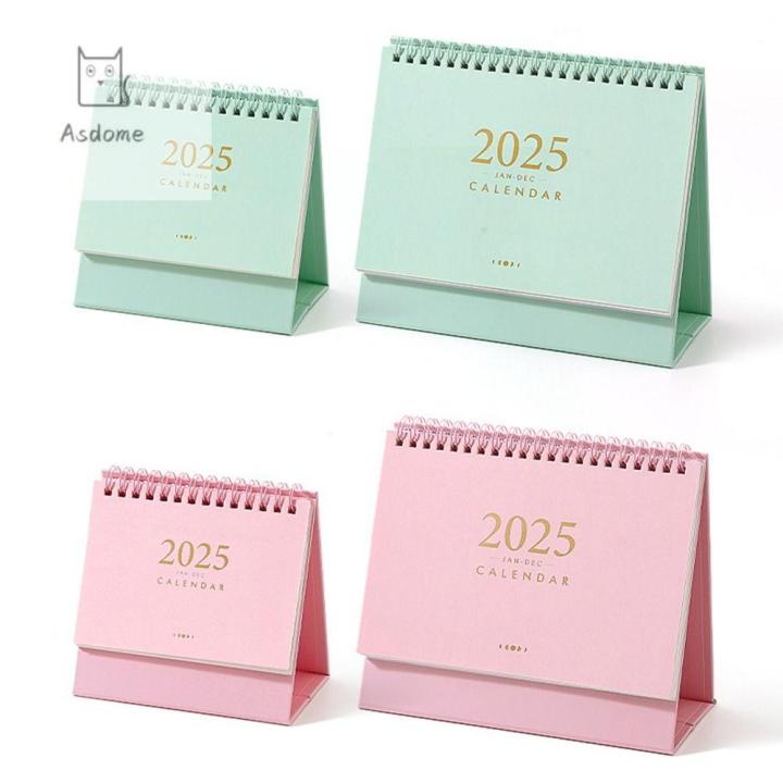 ASDOME Creative 2024-2025 Calendar Thick Paper 2025 Standing Flip ...