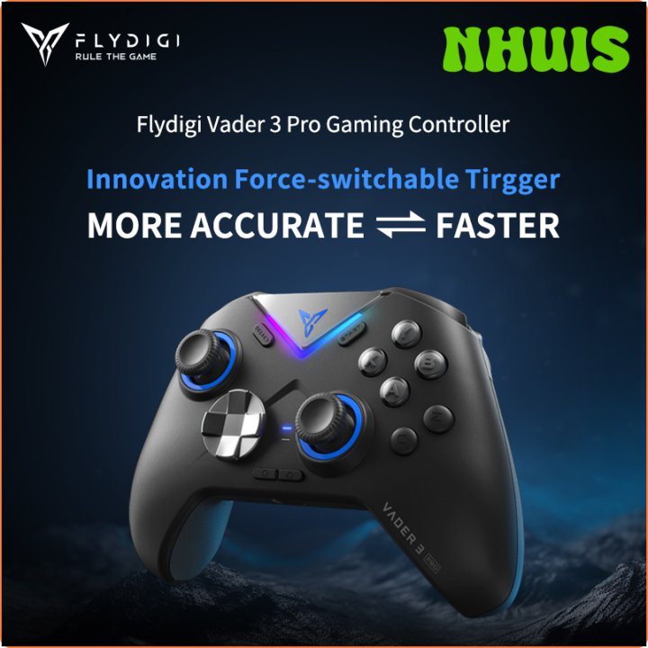 NHUIS 2023 Flydigi Vader 3 Pro/ Vader3จอยเกมแบบใช้สายไร้สาย BT นวัตกรรม ...