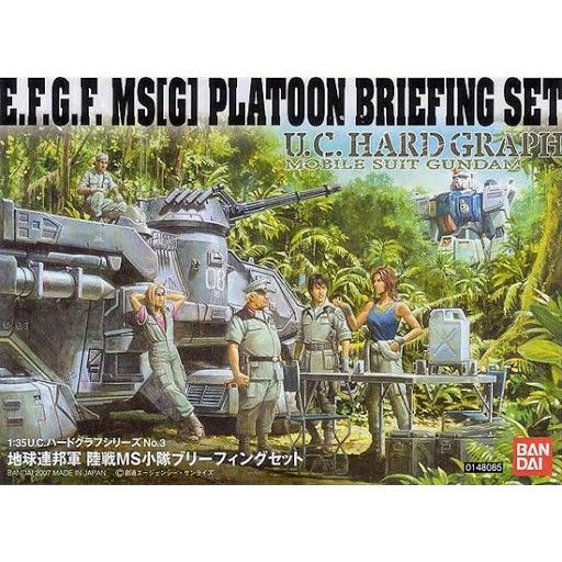 COD Gundam UC Hard Graph Model Kit EFGF MSG Platoon Briefing Set 135 ...
