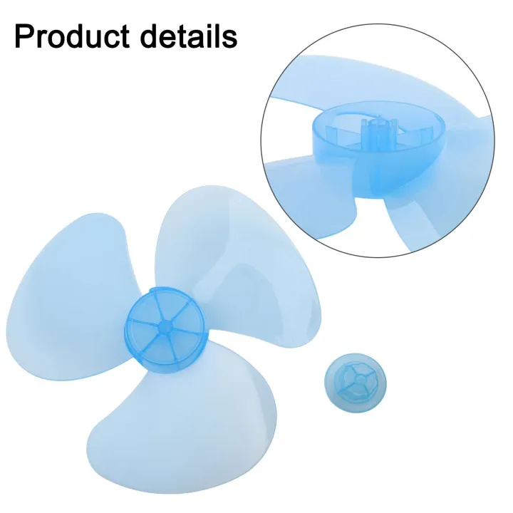 Enjoy Refreshing Airflow with 12inch Blue Plastic Fan Blade Trefoil ...