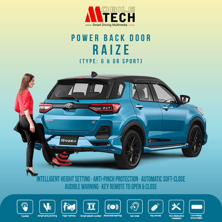 Power Back Door Raize Rocky Mobiletech Pintu Otomatis Kick Sensor ...