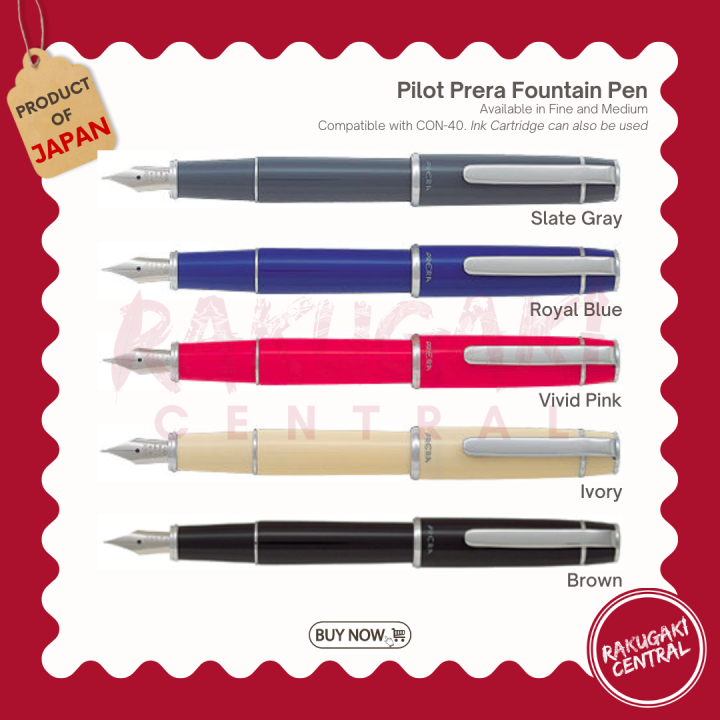 Pilot Prera Fountain Pen | Lazada PH