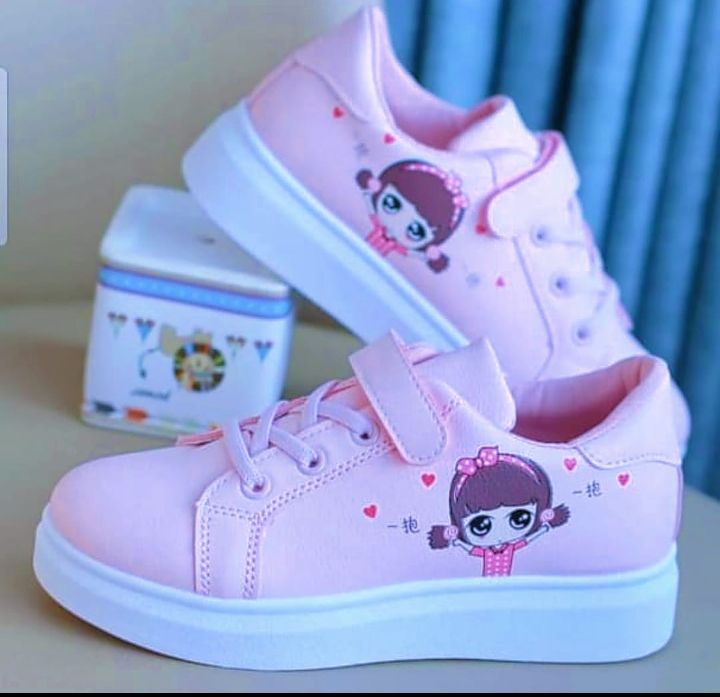 [HR&TS] SEPATU PINK ANAK PEREMPUAN TERBARU LUCU/ SEPATU SNEAKER ANAK ...