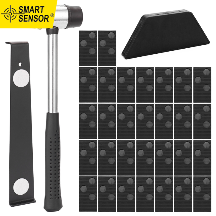 Smart Sensor 30pcs spacer Laminate Wood Flooring Installation Tool Kit ...