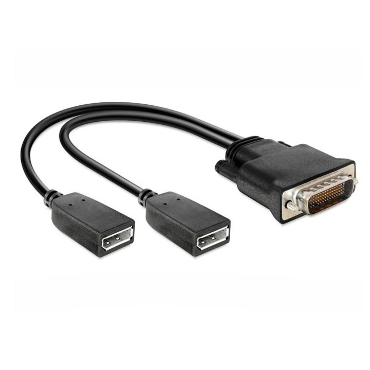 Genuine DMS59 DMS-59 to Dual Displayport DP VGA DVI Y Splitter ...