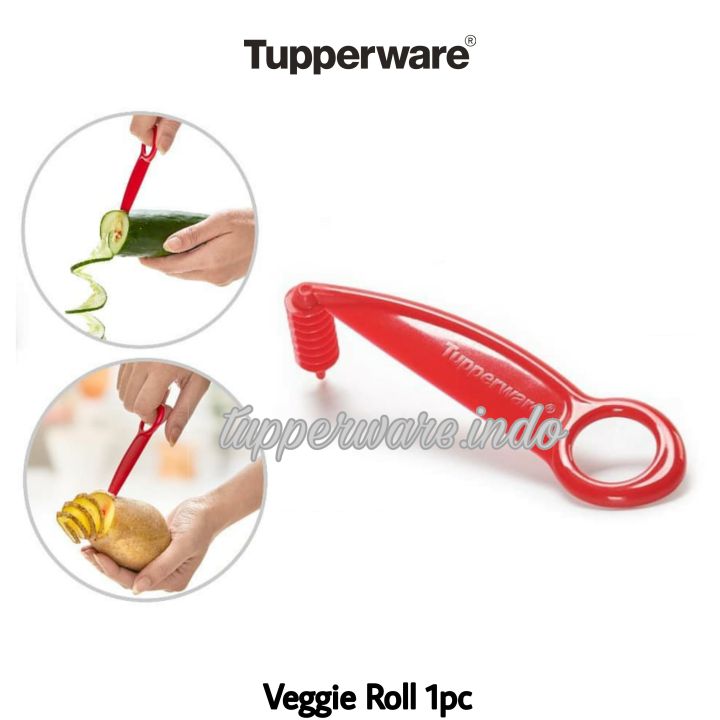 Tupperware Veggie roll 1pc spiral kentang timun pembuat dekoratif buah sayur murah promo sale ...