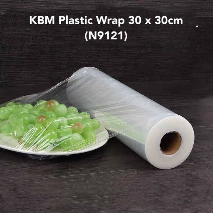 Plastic pallet packaging KBM Plastic Wrap 30 x 30cm (N9121)Food Wrap ...
