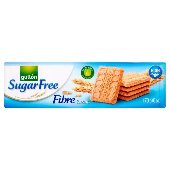 GULLON SUGAR FREE FIBRE COOKIES 170G | Lazada