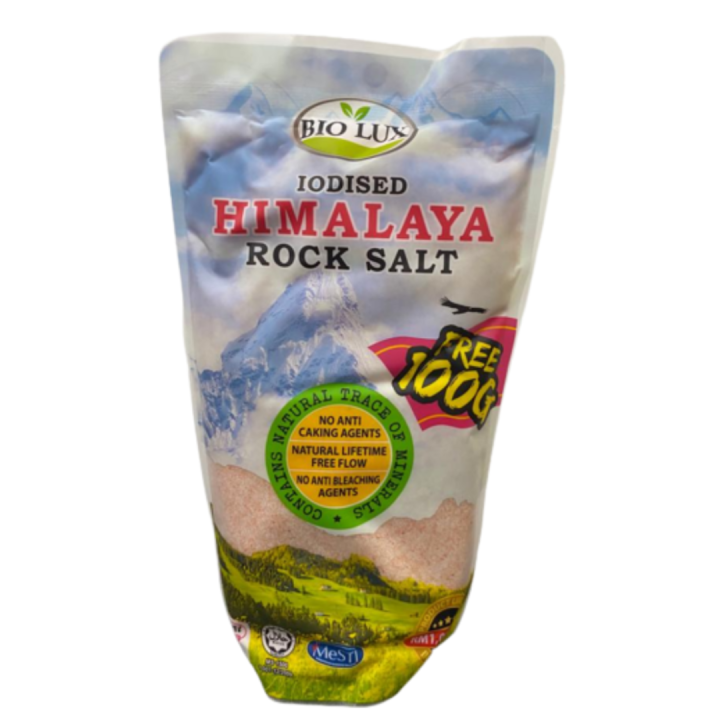 Bio Luxury Himalaya Rock Salt 500g+100g | Lazada