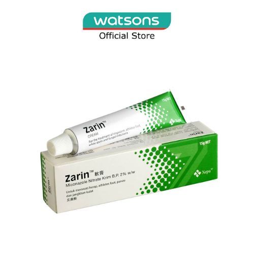 ZARIN Anti-Fungal Cream (For Treatment of Ringworm, Atheletes Foot ...