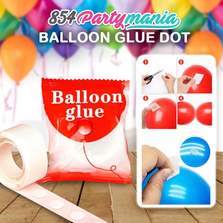 100pcs Glue dot water glue dot balloon glue dot double sided glue dot ...
