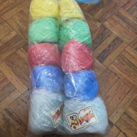 Mini Mighty Plastic Soft Twine Plastic Straw Tali 10pcs per Pack ...