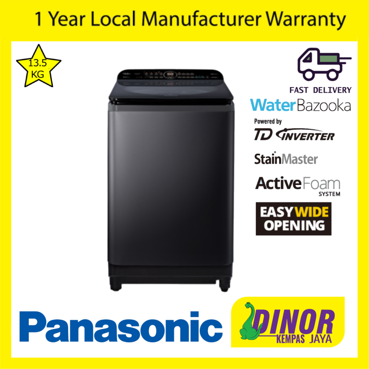 Panasonic 13.5KG Top Load Stain Care Washing Machine TD Inverter NA ...