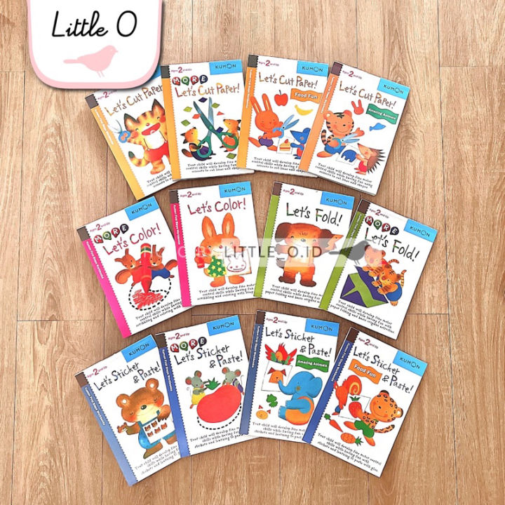 Little O KUMON First Steps Workbook Ages 2 and Up Buku Edukasi Anak ...