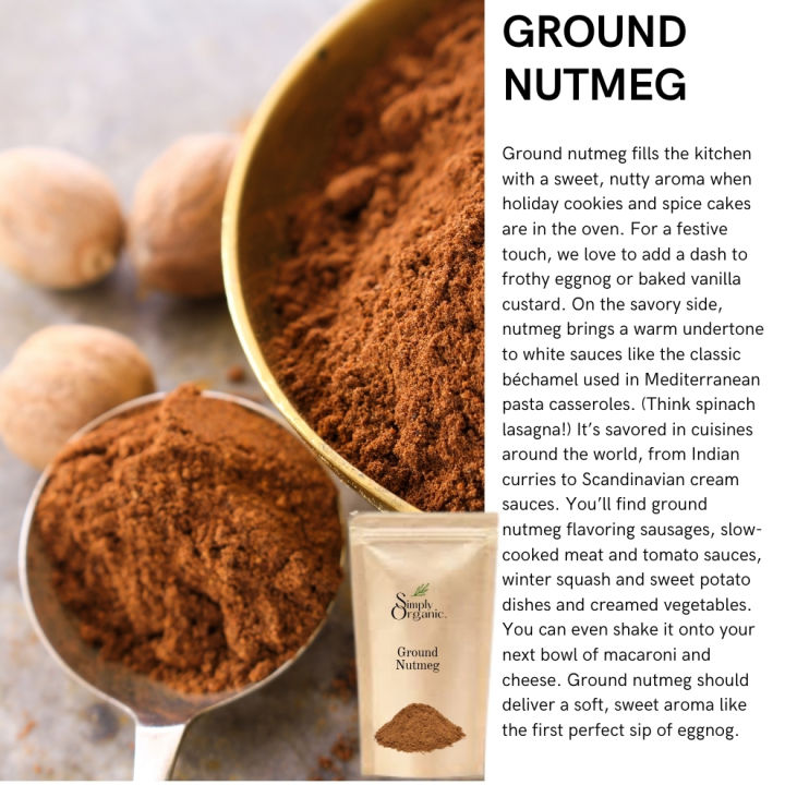 Ground Nutmeg the best quality from Europe | Lazada.co.th