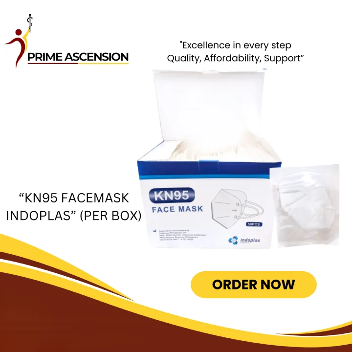 KN95 FACEMASK INDOPLAS (PER BOX) | Lazada PH