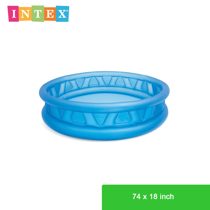 INTEX® 58431 Soft Side Pool, Ages 3+ (74 x 18 in) | Lazada PH