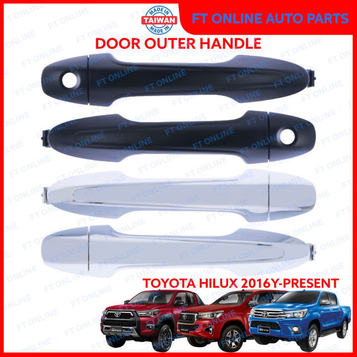 TOYOTA HILUX 2016-PRESENT GUN125 GUN126 GUN135 DOOR HANDLE OUTER ...