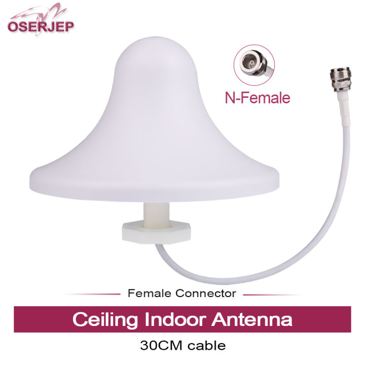 2G 3G 4G LTE 800-2500MHz Ceiling Indoor Antenna with N Female Connector ...
