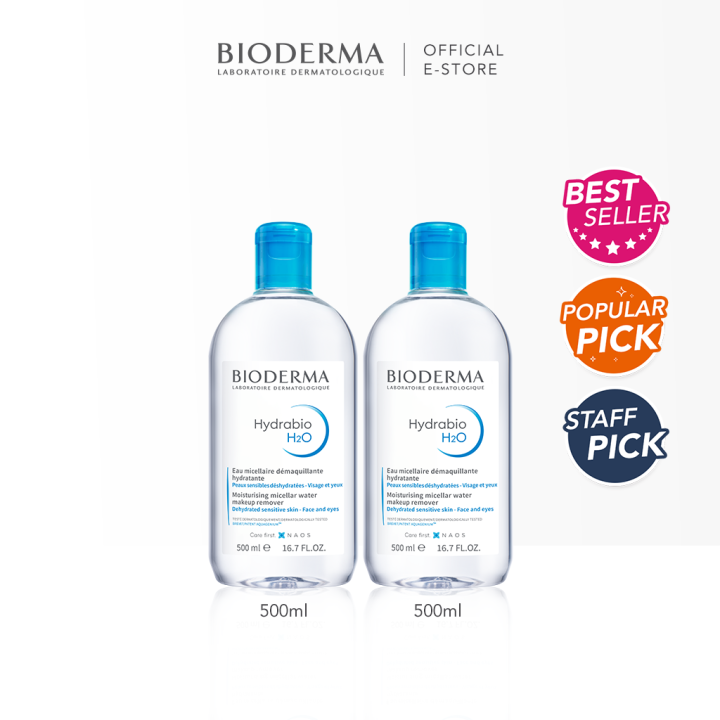 Bioderma Hydrabio H2O Moisturising Micellar Water (Facial Non-Rinse ...