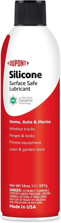 Dupont Home Auto & Marine Silicone Surface Safe Lubricant 14 Oz | Lazada PH