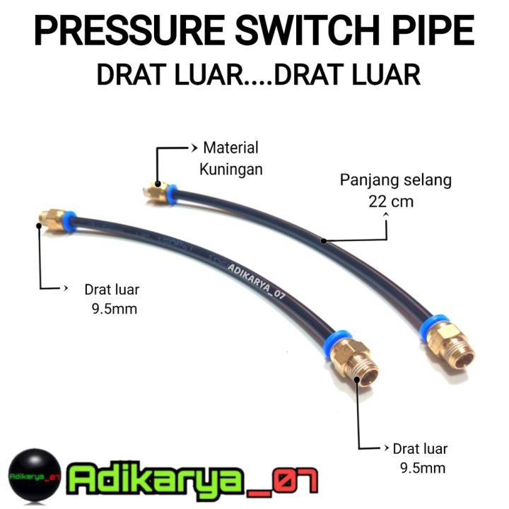 Pressure switch pipe Automatic pipe Hose Electric Compressor check ...