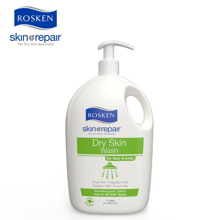 Rosken Dry Skin Wash 1L | Lazada
