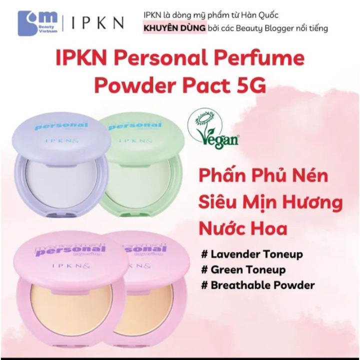 Phấn Phủ Nén Siêu Mịn Hương Nước Hoa Daiso IPKN Personal Perfume Powder Pact | Lazada.vn