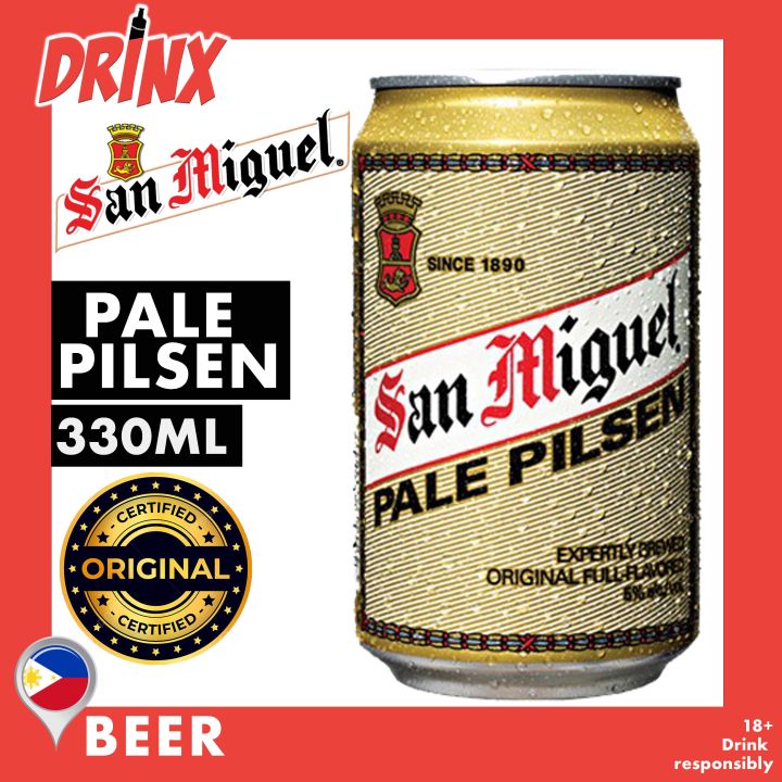 San Miguel Beer Pale Pilsen 330ml | Lazada PH
