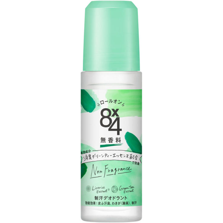 [TATjp] KAO Eight Four 8x4 Roll-on Scent Free 45ml (Quasi-drug) Roll-on mist antiperspirant ...