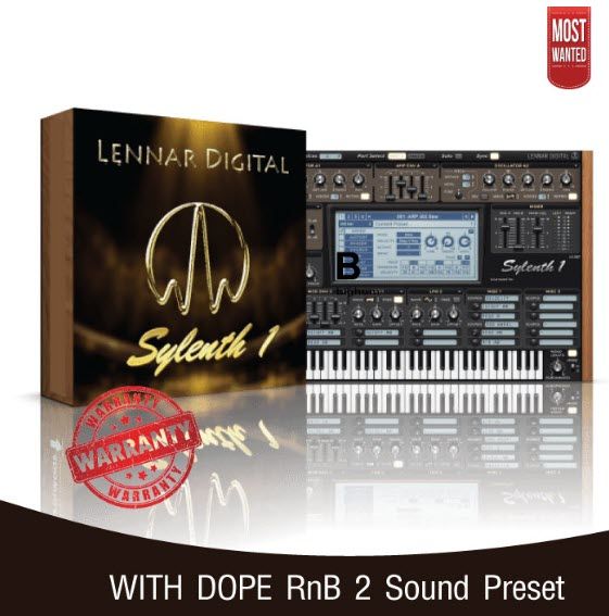 โปรแกรม Lennar Digital Sylenth 1 V.3 with DOPE RnB V.2 Preset (Windows) (ทักแชท Read chat ...