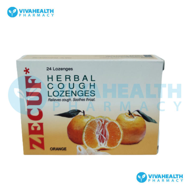 Zecuf Orange Herbal cough lozenges 24s | Lazada Singapore
