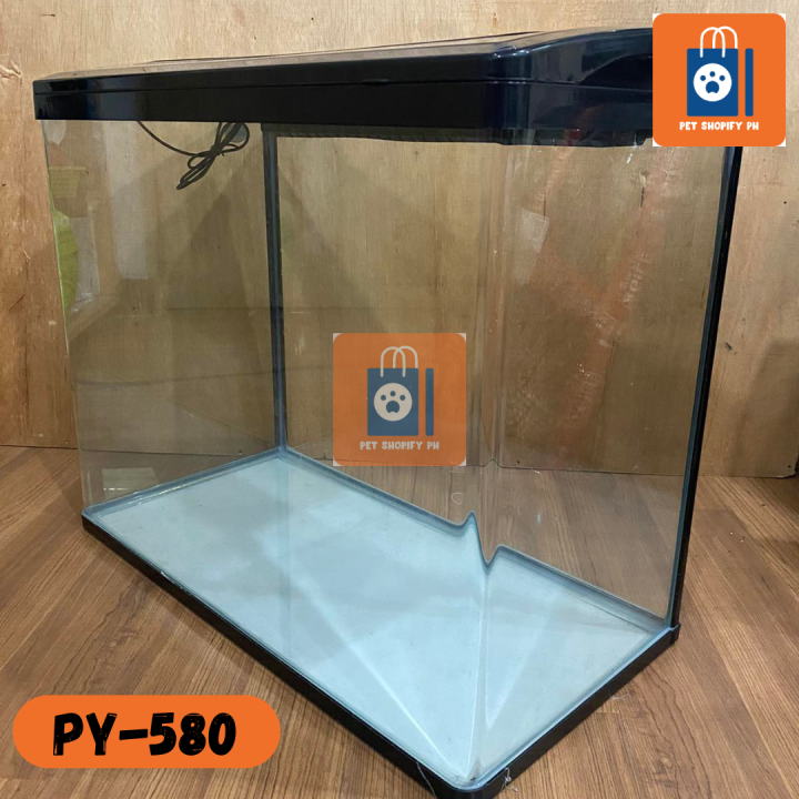 INFINITY FISH TANK AQUARIUM WITH LED LAMP AND MOTOR PY-580 | Lazada PH