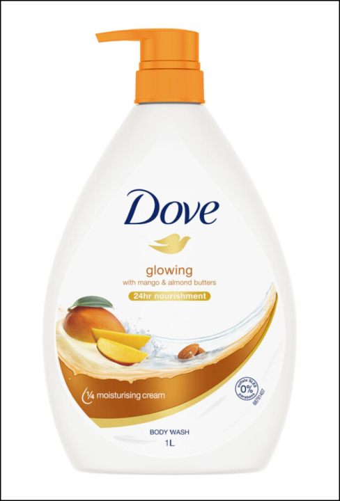 Dove Glowing Mango Body wash 1L | Lazada PH