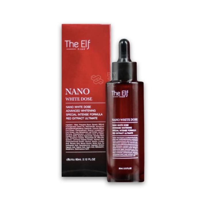 The Elf Nano นาโนไวท์โดส The elf nano white dose 60 ml. (แพคเกจใหม่ ...