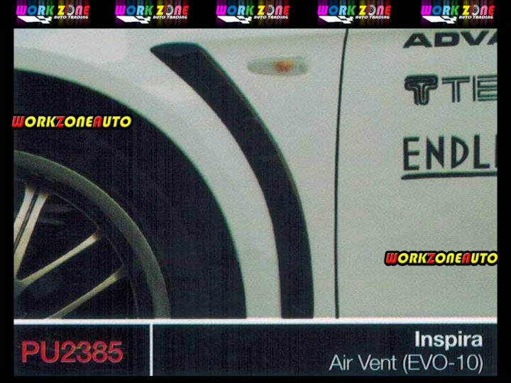 PU2385 Proton Inspira Mitsubishi Lancer Air Vent (Evo 10) Body kit ...