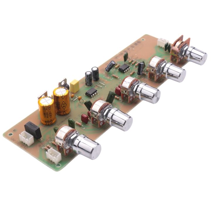 2.0 HIFI AN4558 Audio Preamplifier Bass Midrange Treble Balance ...