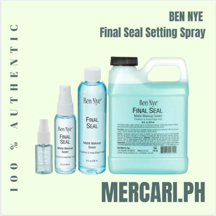BEN NYE Final Seal setting spray | Lazada PH