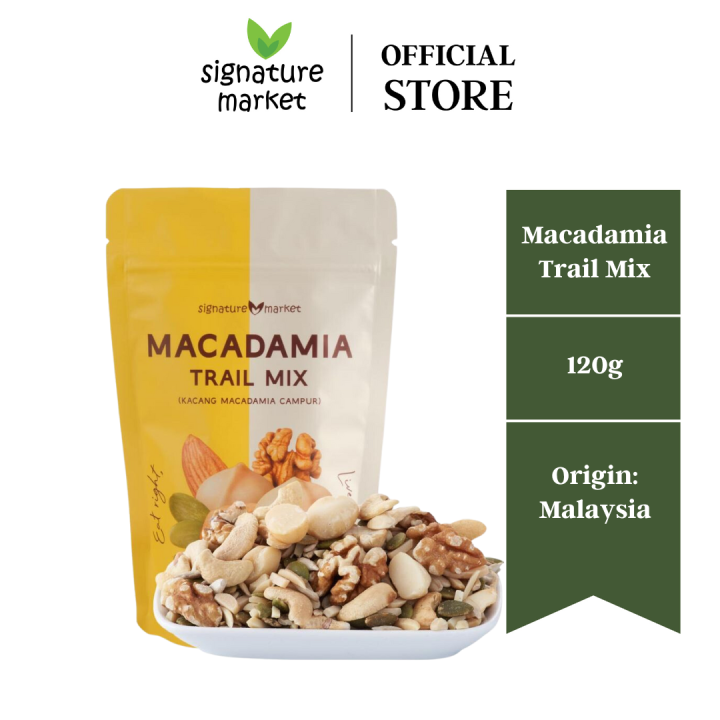 Signature Market Macadamia Trail Mix (120g) | Lazada