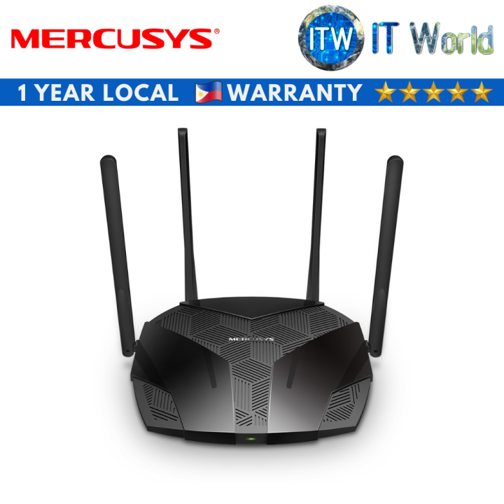 Mercusys AX3000 Dual-Band Wi-Fi 6 Router (MR80X) | Lazada PH