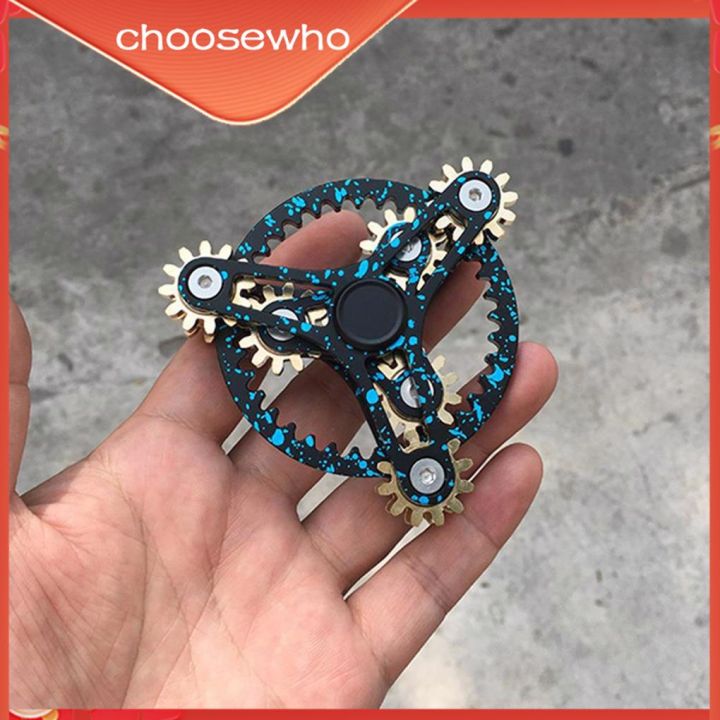 【Choo】Spinner Toy Fingertip Gyroscope Gears Reliever Updated Fidget ...