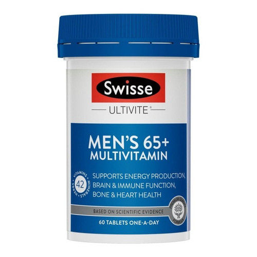 Swisse Ultivite Men’s 65+ Multivitamin 60 tablets | Lazada Indonesia