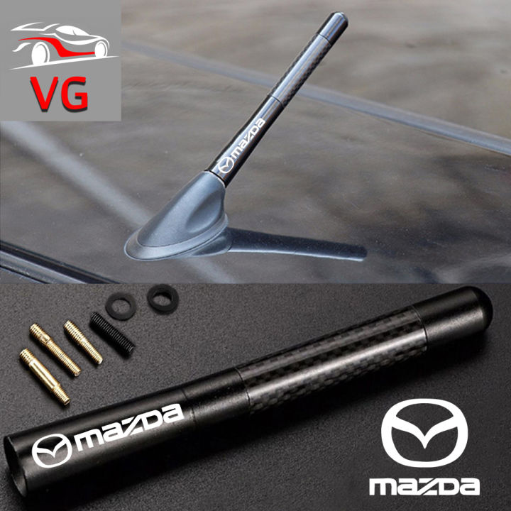 Roof Antenna Carbon Fiber Radio Antenna Suitable for Mazda 2 3 6 Atenza ...