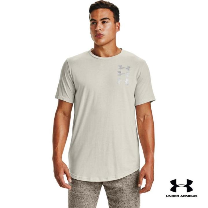 Under Armour UA Men's Triple Stack Logo Short Sleeve | Lazada PH