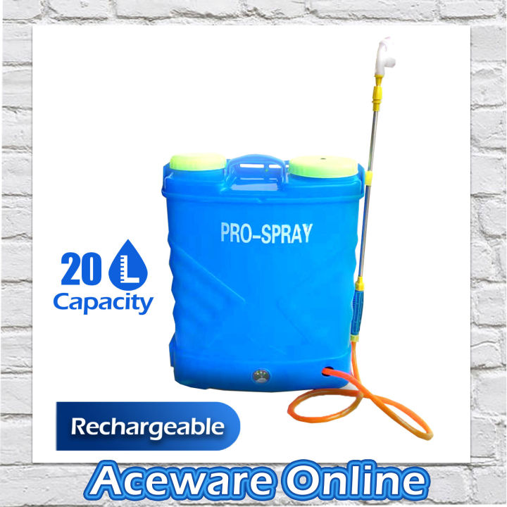 20 LITER KNAPSACK RECHARGEABLE GARDEN SPRAYER | Lazada