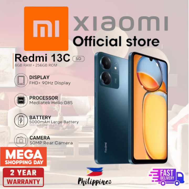Xiaomi Redmi 13C 5G Smartphone 8GB+256GB MediaTek Dimensity Global ...