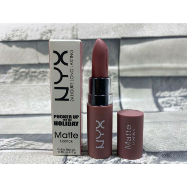 NYX Longwear Lipstick with a 24-hour lasting formula for enduring and extended wear. | Lazada