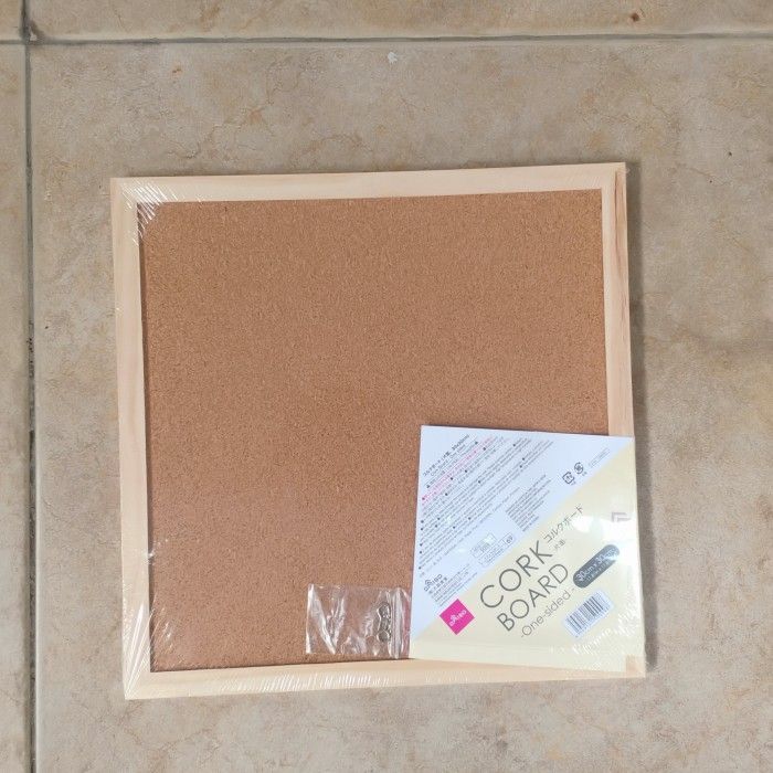 Cork board papan gabus papan memo satu sisi | Lazada Indonesia